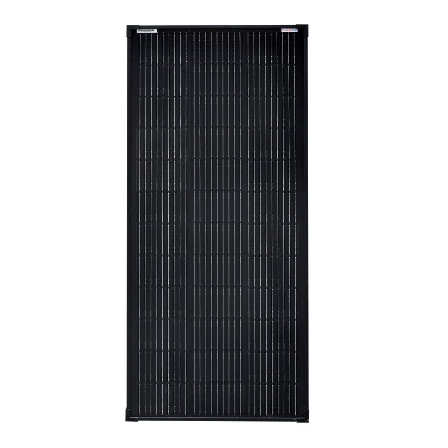 100W 12V Monokristályos napelem panel (fekete) - enjoysolar® - Maxsolar ...